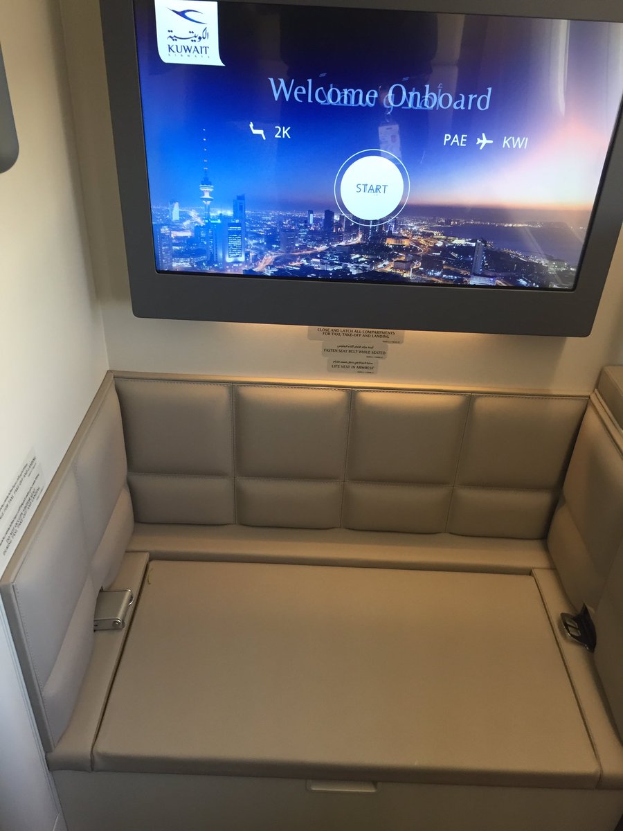 Kuwait Airways – New First Class B777 – My CMS