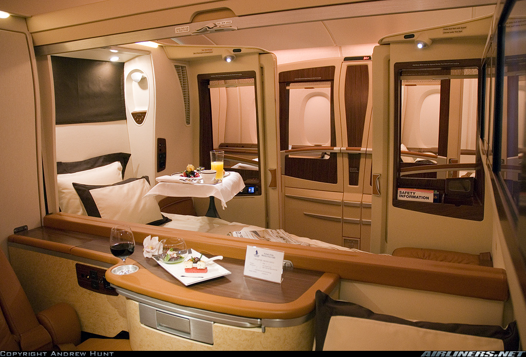 Singapore Airlines – First Class Suite A380 – My CMS
